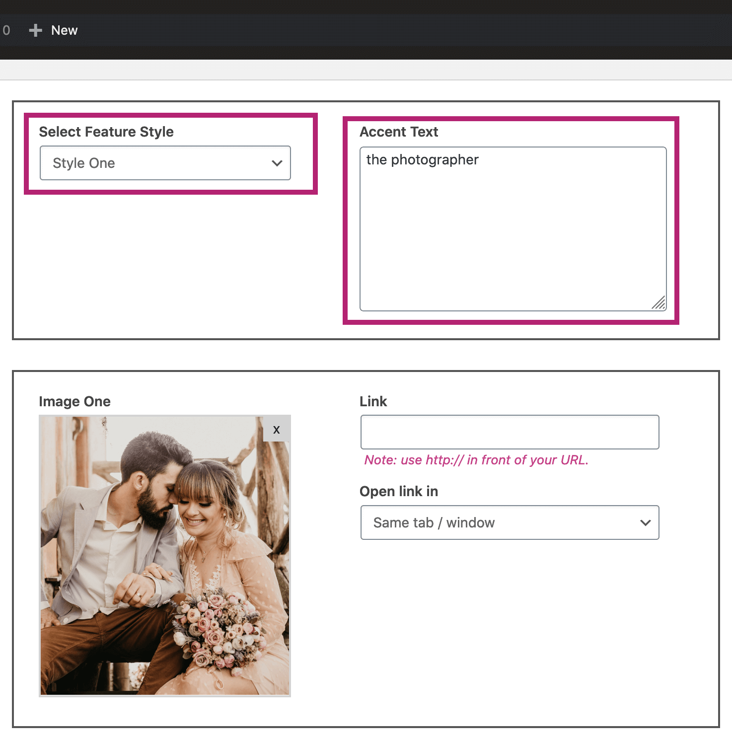 Harlowe Theme Documentation