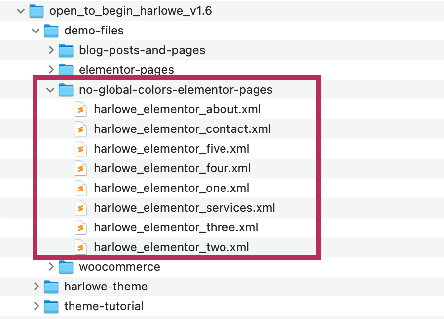 Harlowe Theme Documentation