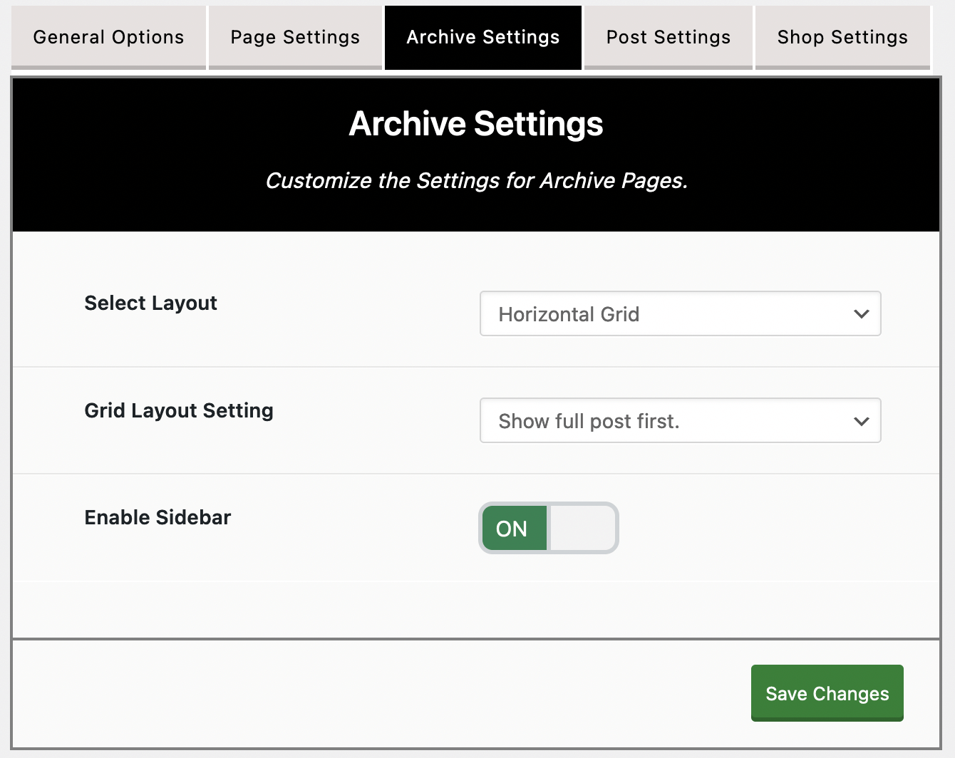 Harlowe Theme Documentation