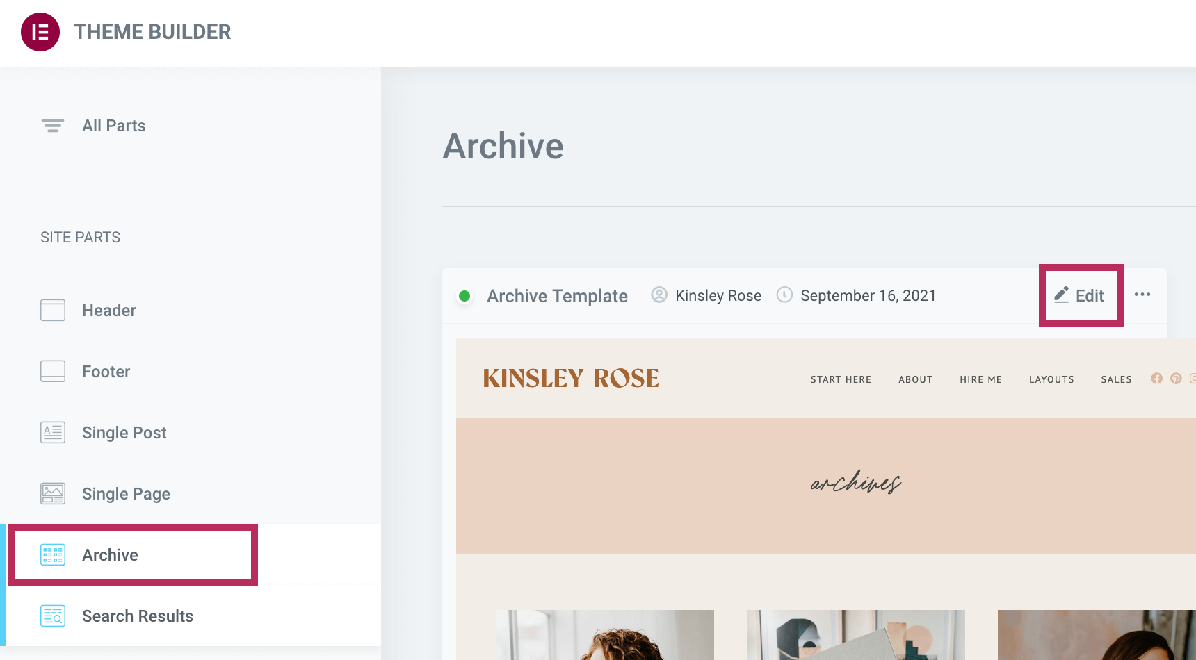 Kinsley Theme Documentation